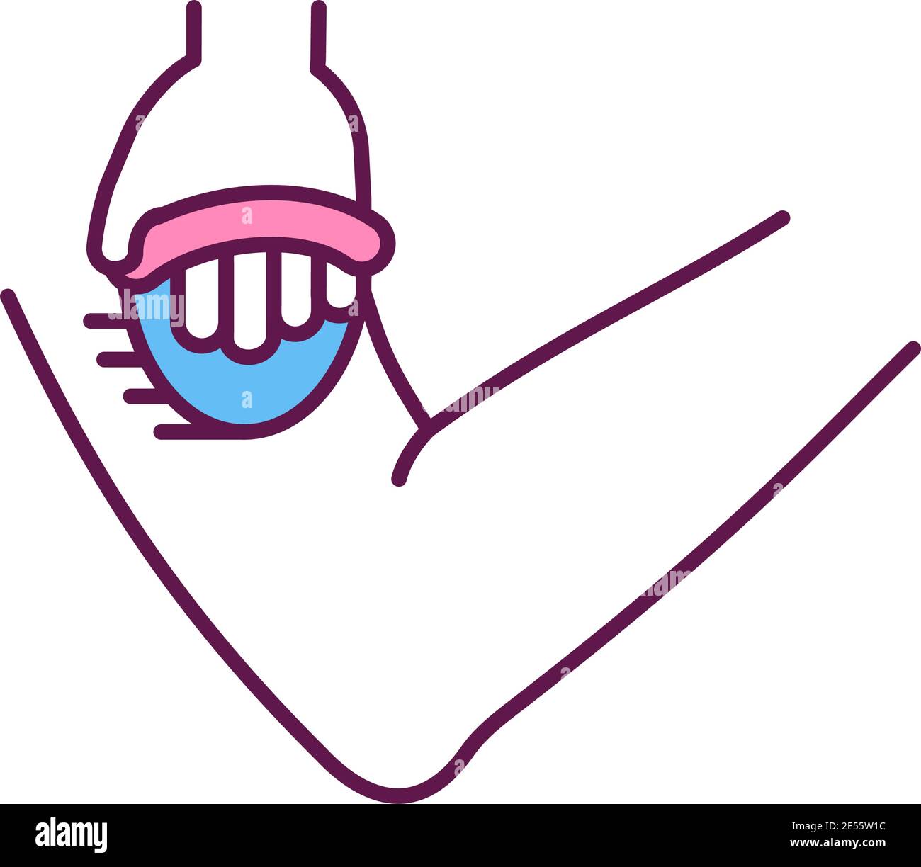 Skin dryness Stock Vector Images - Alamy