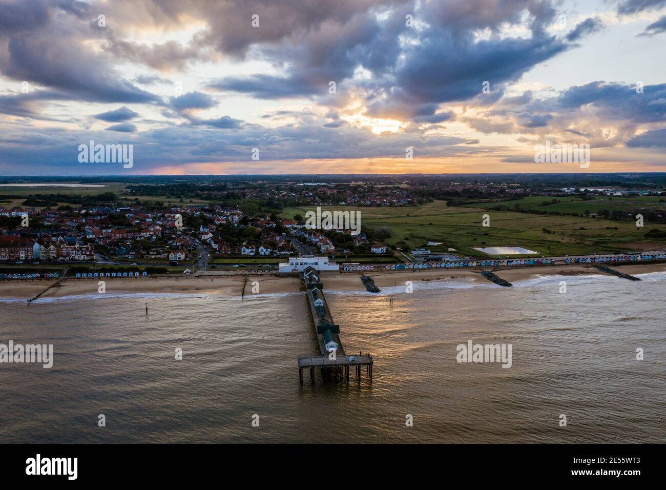 Suffolk coast aerial hi-res stock photography and images - Alamy