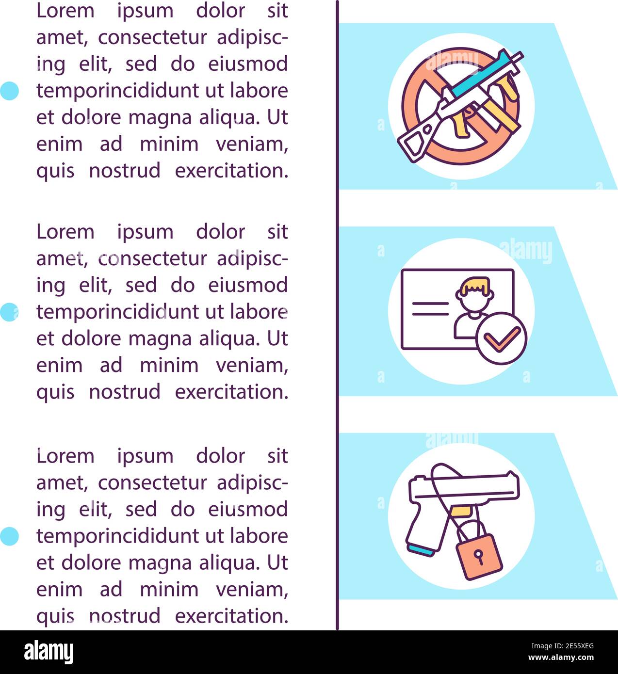 Background check prior concept icon with text Stock Vector Image & Art ...