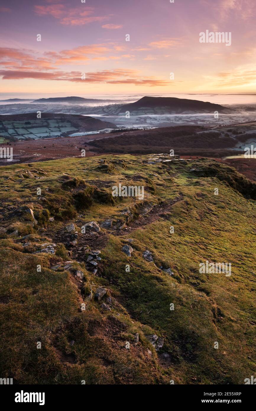 Skirrid mountain autumn hi-res stock photography and images - Alamy