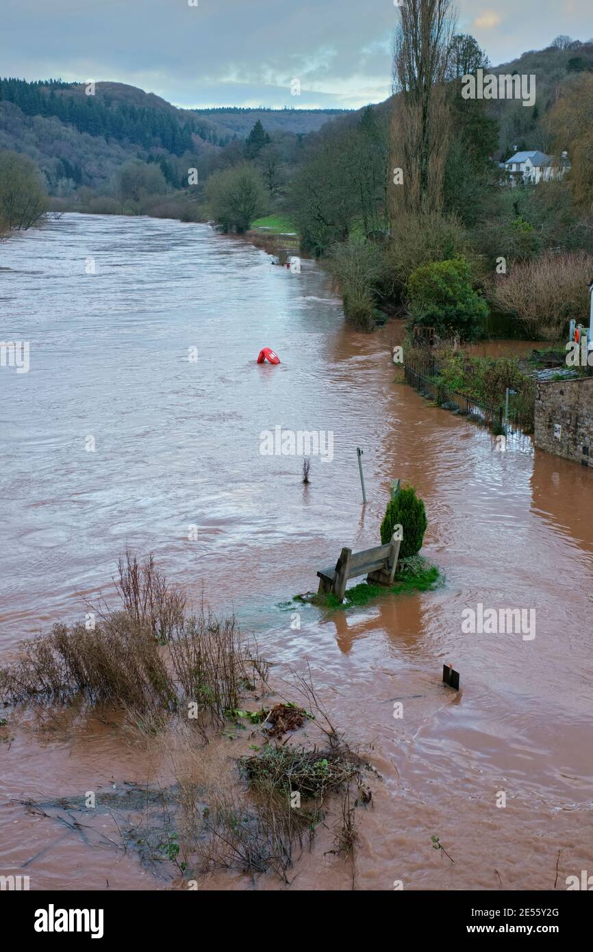 Brockweir village hi-res stock photography and images - Alamy