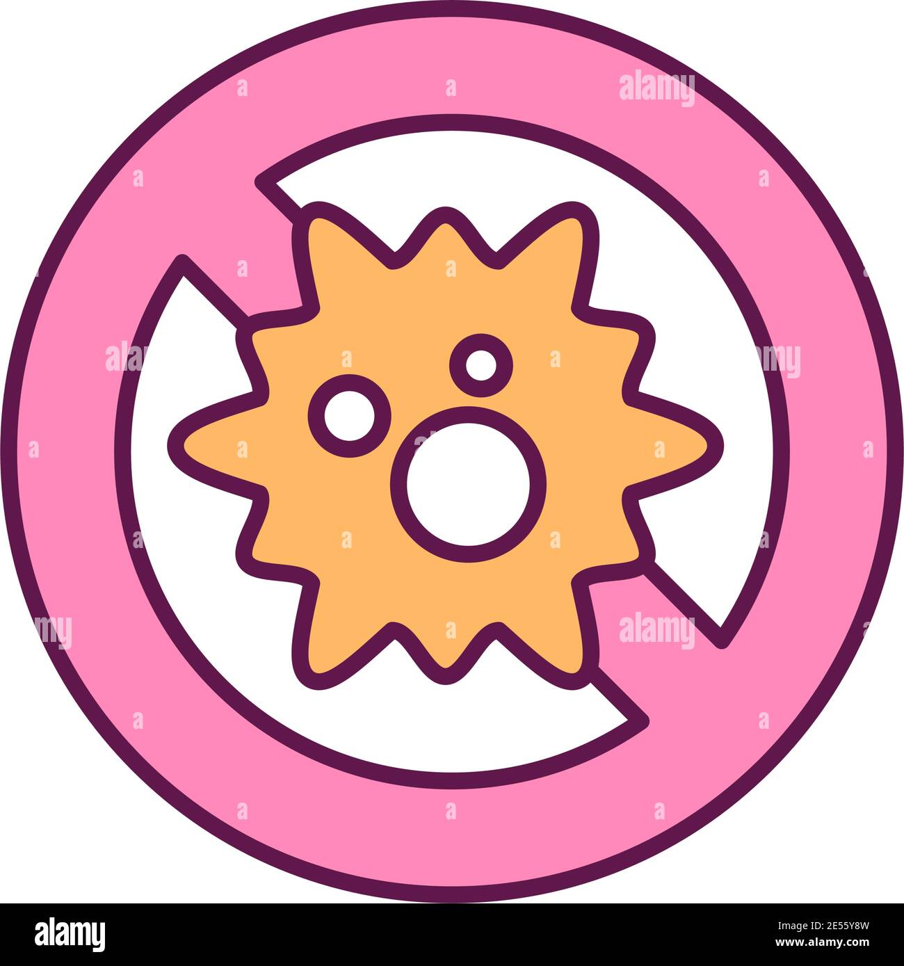 Skin infections Stock Vector Images - Alamy