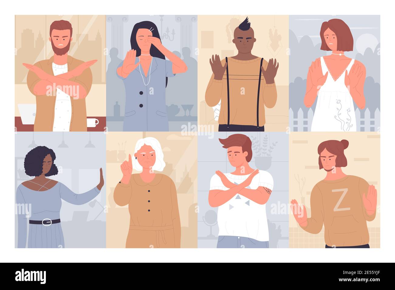 Hand and hand gestures Stock Vector Images - Alamy