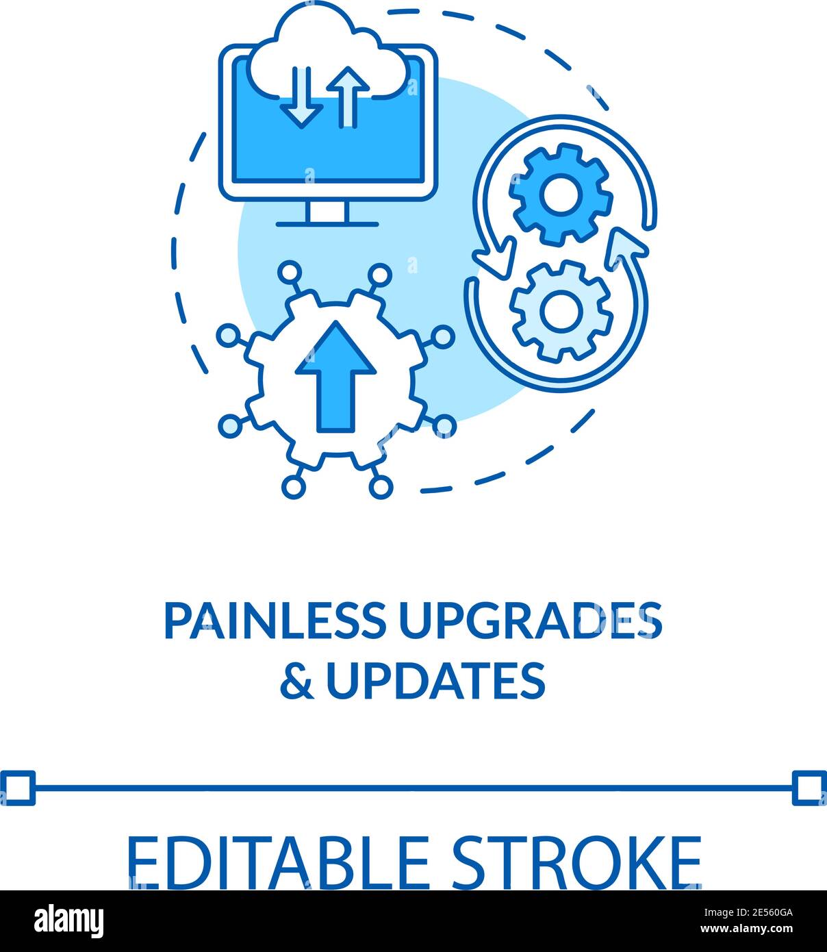 Network upgrades Stock Vector Images - Alamy