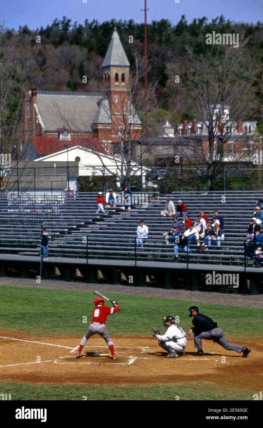 baseball, game ,Doubleday Field, Cooperstown, New York Stock Photo - Alamy