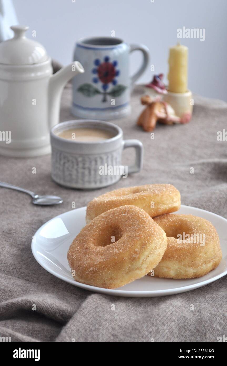 Vintage donut donuts hi-res stock photography and images - Alamy