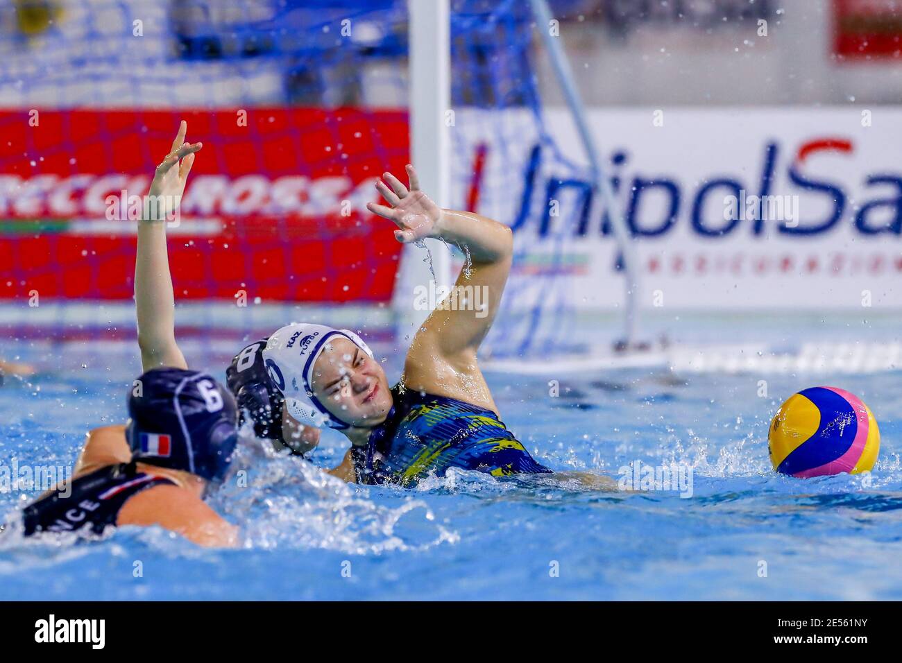 TRIESTE, ITALY - JANUARY 24: Geraldine Mahieu of France, Valentine ...
