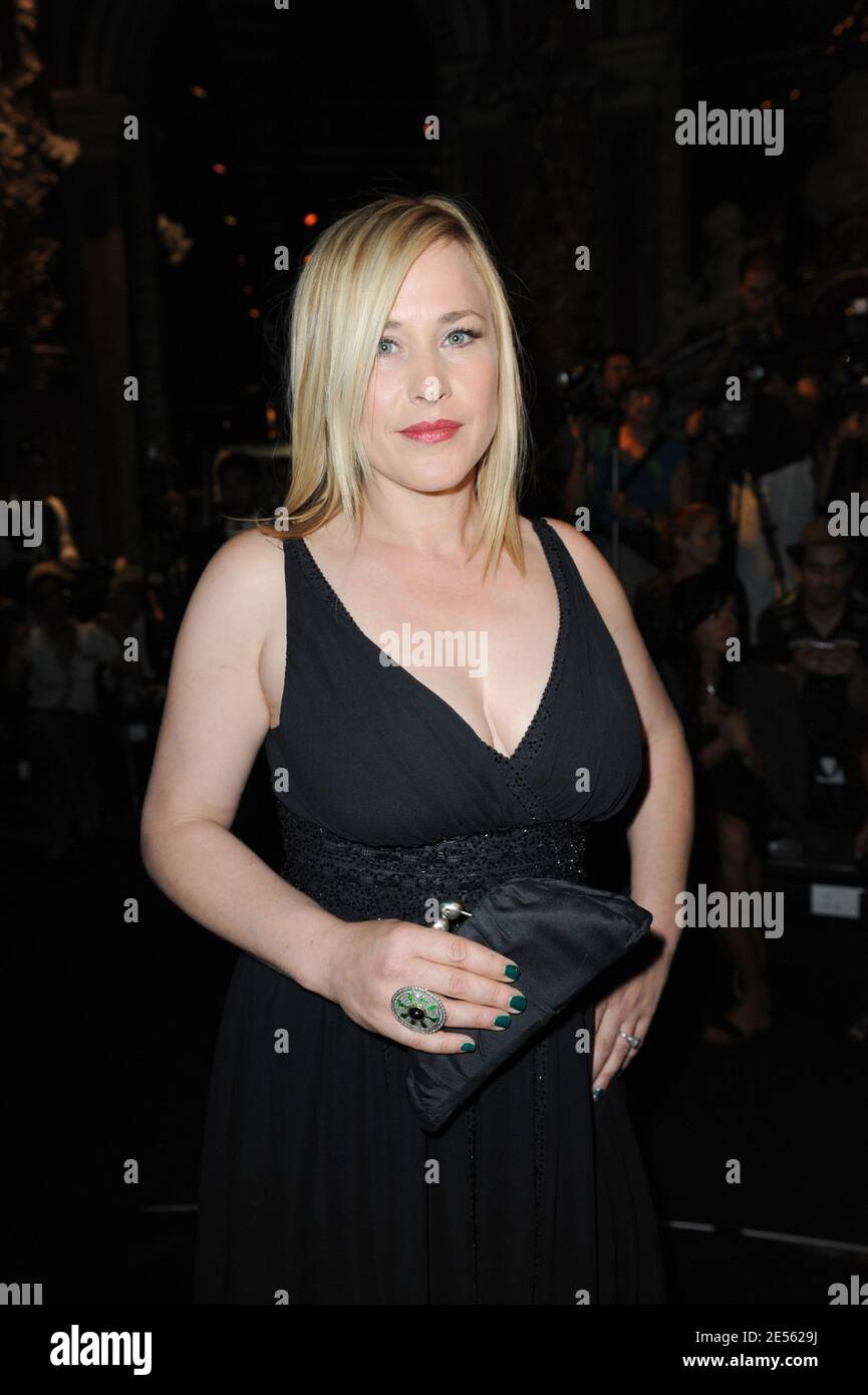 US actress Patricia Arquette attends Elie Saab Haute-Couture Fall ...