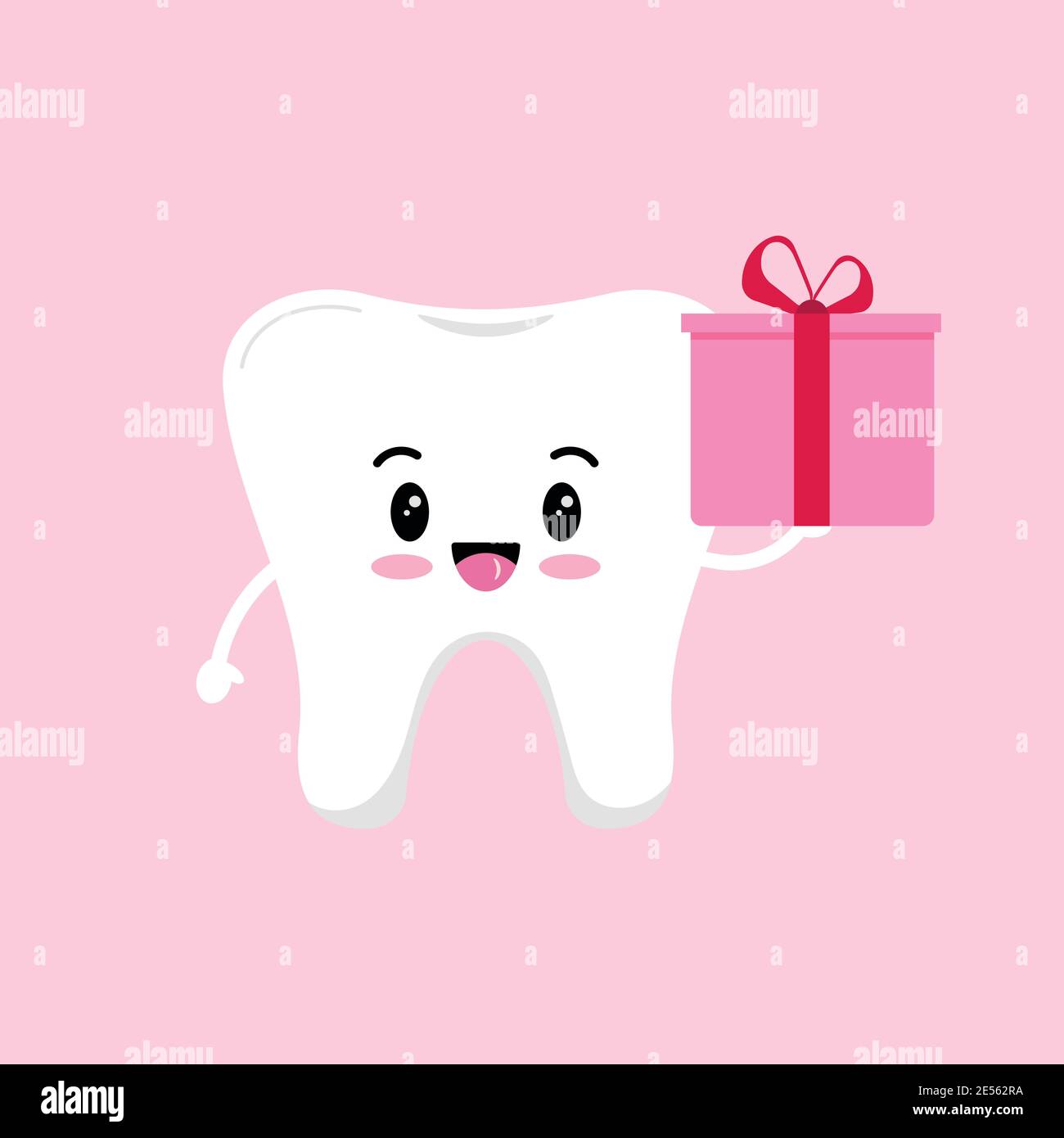 Present teeth Stock Vector Images - Alamy