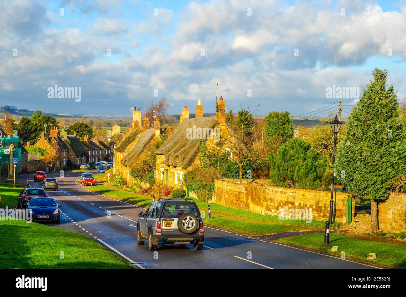 Rockingham cottages and Village near Rockingham Castle Corby in ...
