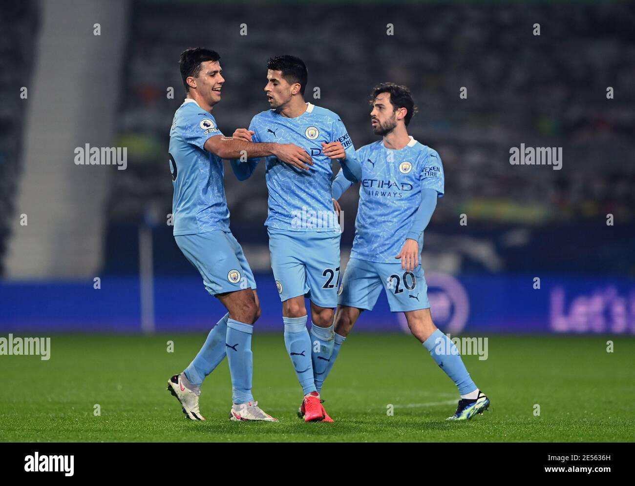 Manchester citys rodri celebrates scoring hi-res stock photography and ...