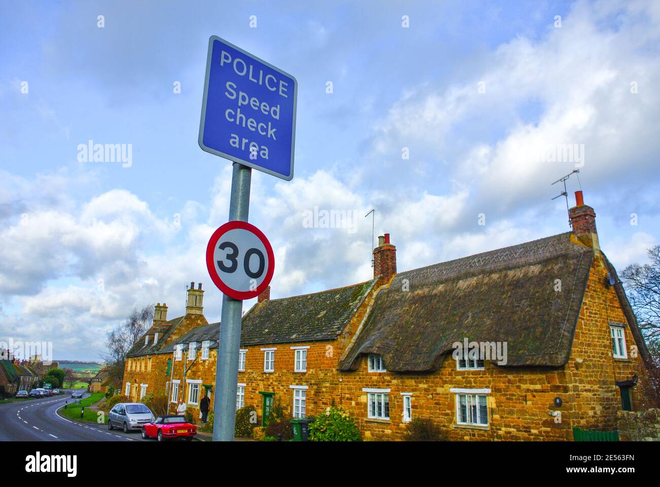 Rockingham cottages and Village near Rockingham Castle Corby in ...