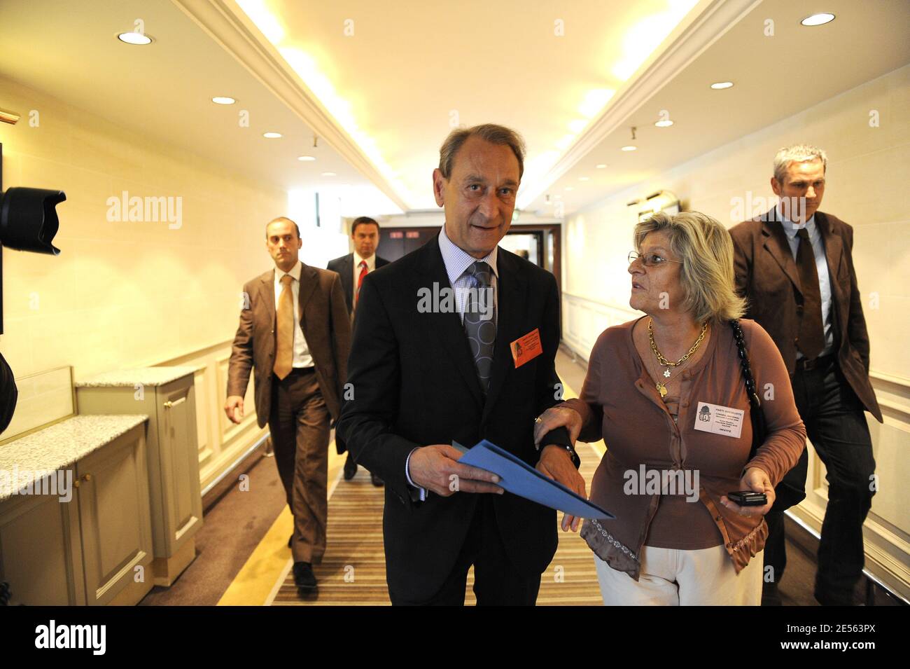 Paris Mayor Bertrand Delanoe is seen at Socialist Party National ...