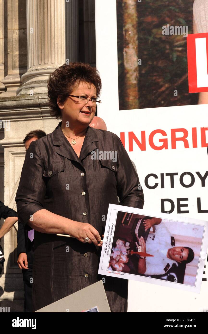 Christine Boutin attends a gathering at Paris City Hall to celebrate ...