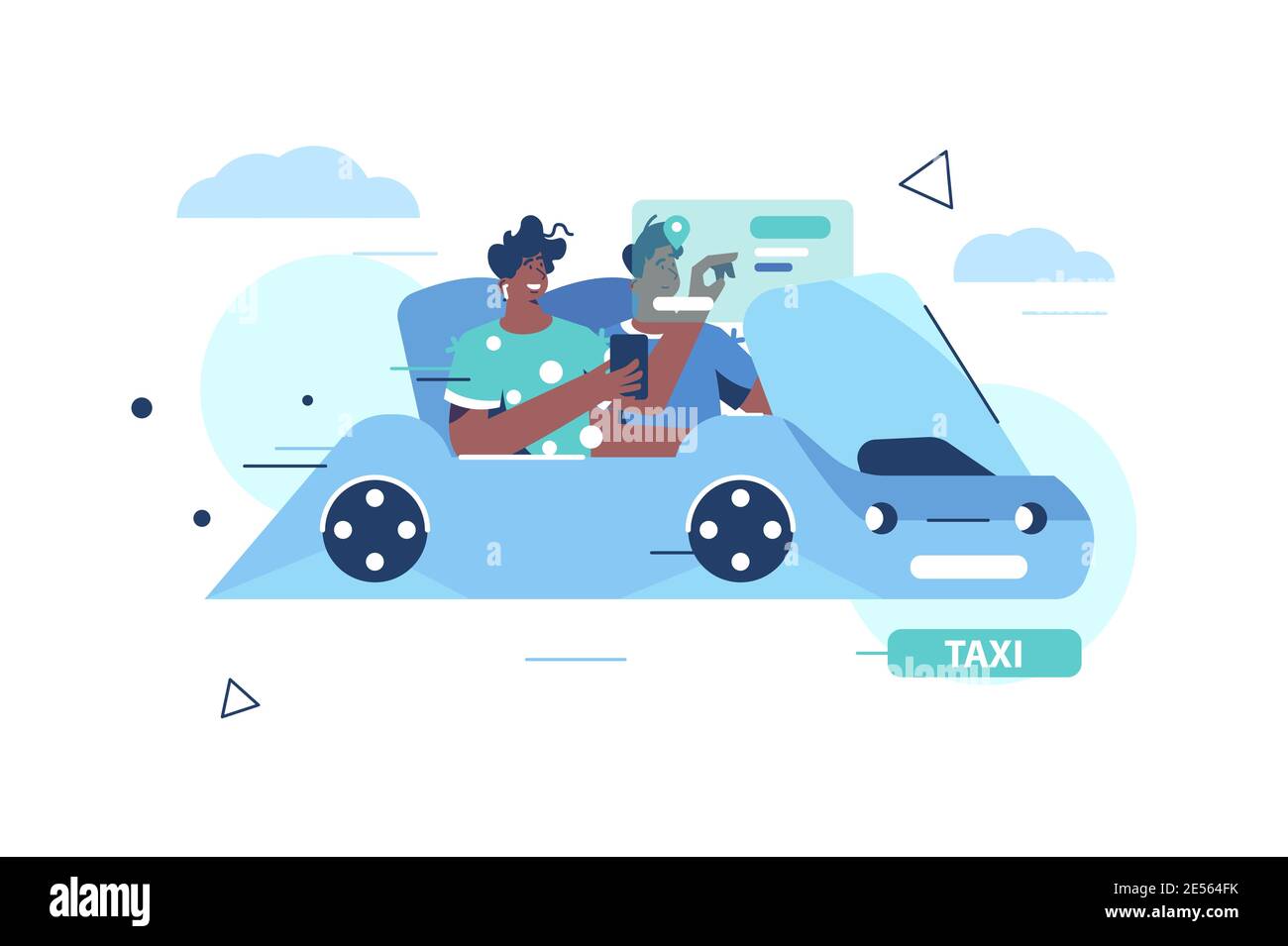 Mobile location service Stock Vector Images - Alamy