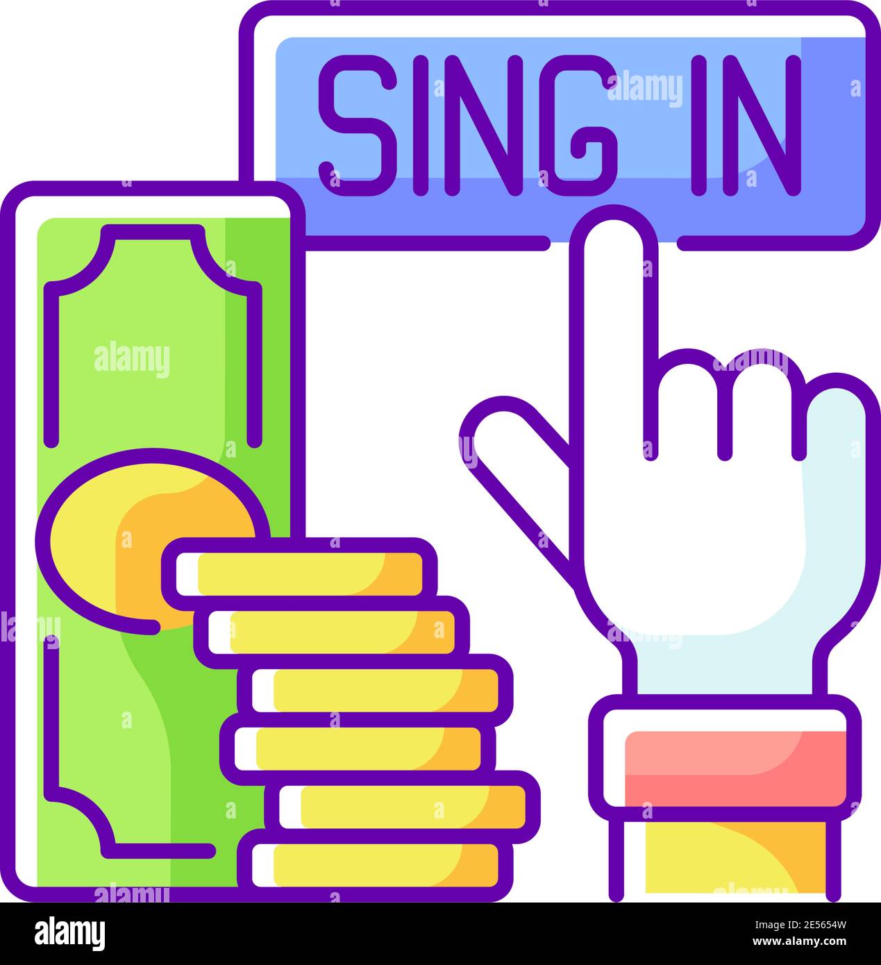 Bet up Stock Vector Images - Alamy