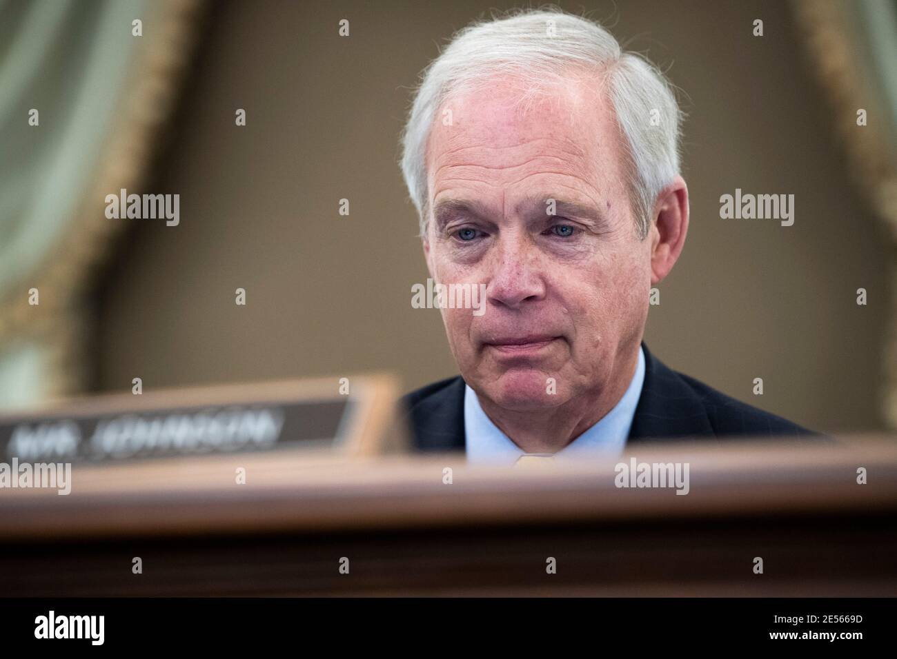 Washington, DC. 26th Jan, 2021. United States Senator Ron Johnson ...