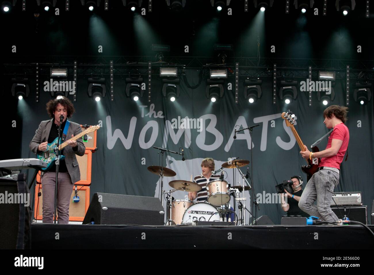 The Wombats On Stage High Resolution Stock Photography and Images - Alamy