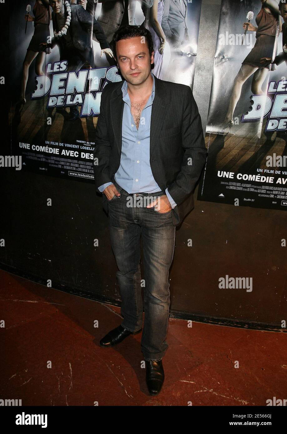 Patrick Mille attends the premiere of 'Les Dents De La Nuit' held at ...