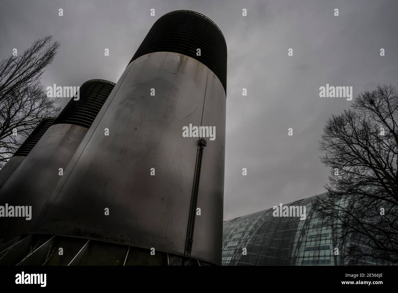 ventilation system of a modern building Stock Photo - Alamy
