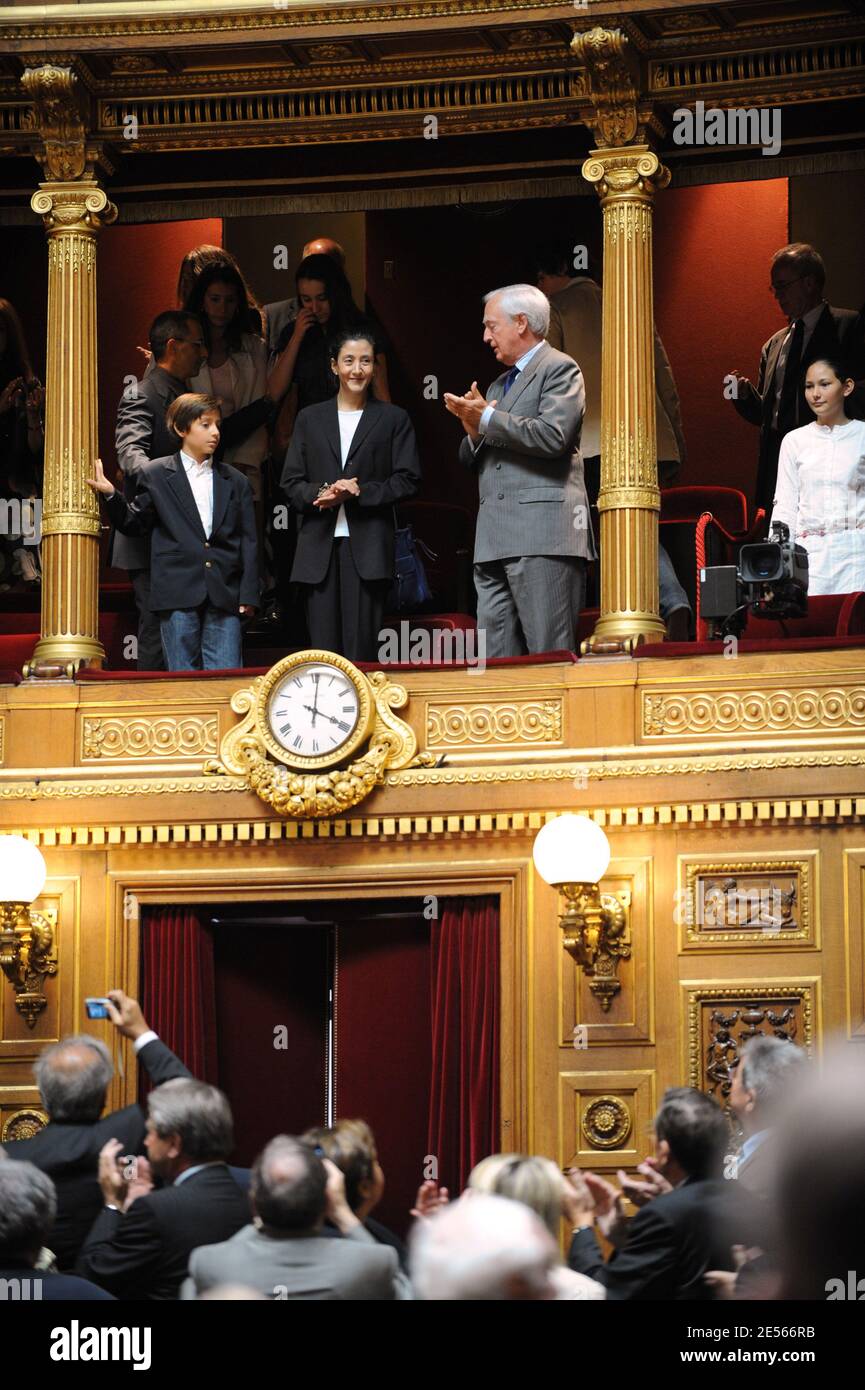 Former Franco-Colombian hostage Ingrid Betancourt received with her ...