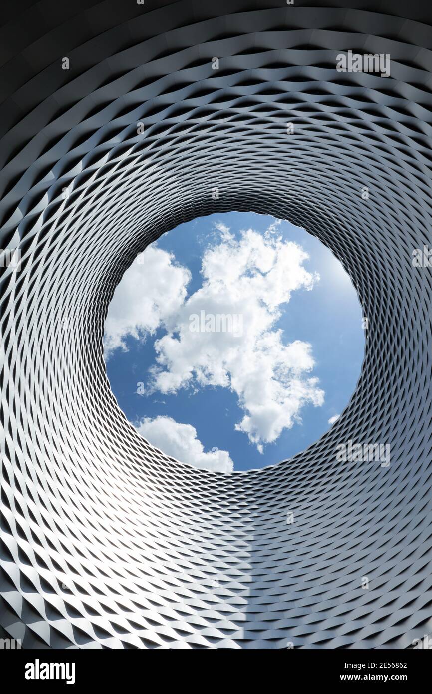 The Messe Basel New Hall designed by Herzog and De Meuron was completed ...