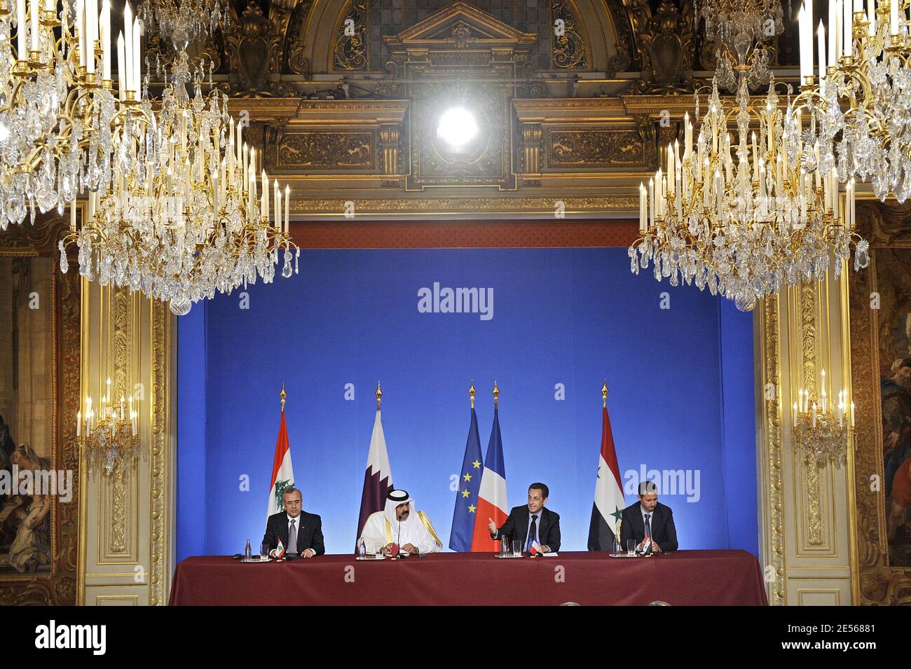 Bashar al assad palace hi-res stock photography and images - Alamy