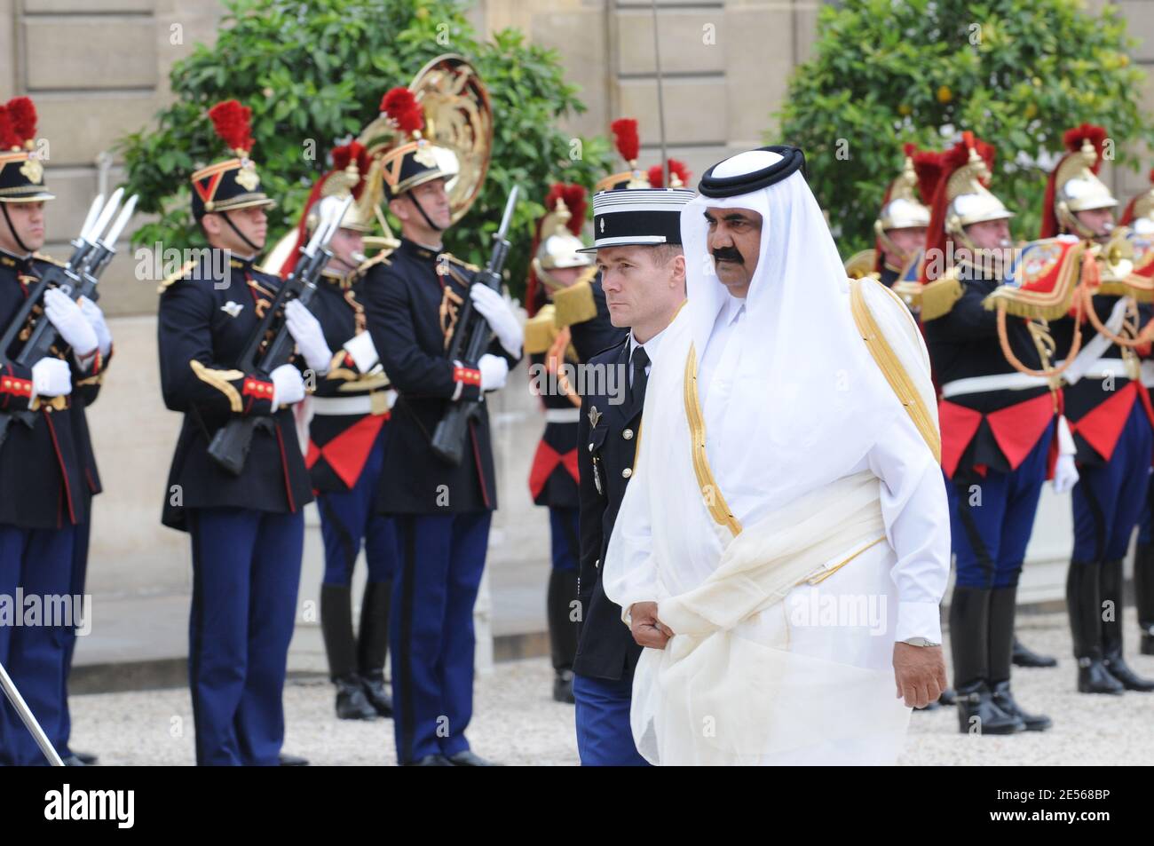 Sheikh hamad bin khalifa al thani hi-res stock photography and images ...