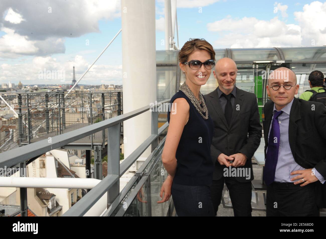 Syrian First Lady Asma Al Assad visits the Centre Georges Pompidou (aka ...