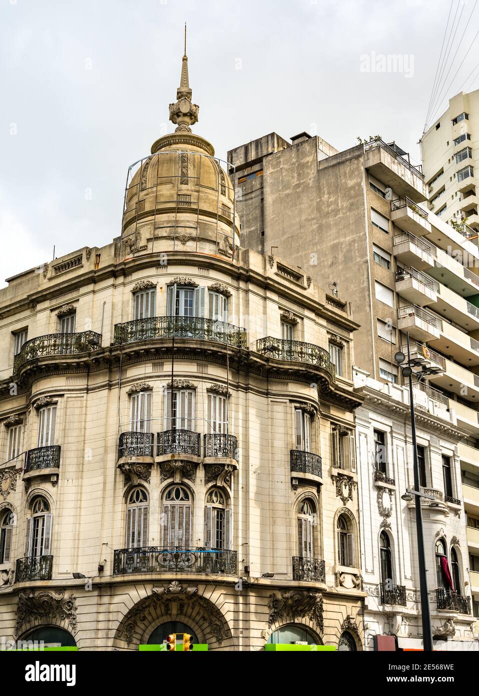 Architecture of Montevideo in Uruguay Stock Photo - Alamy