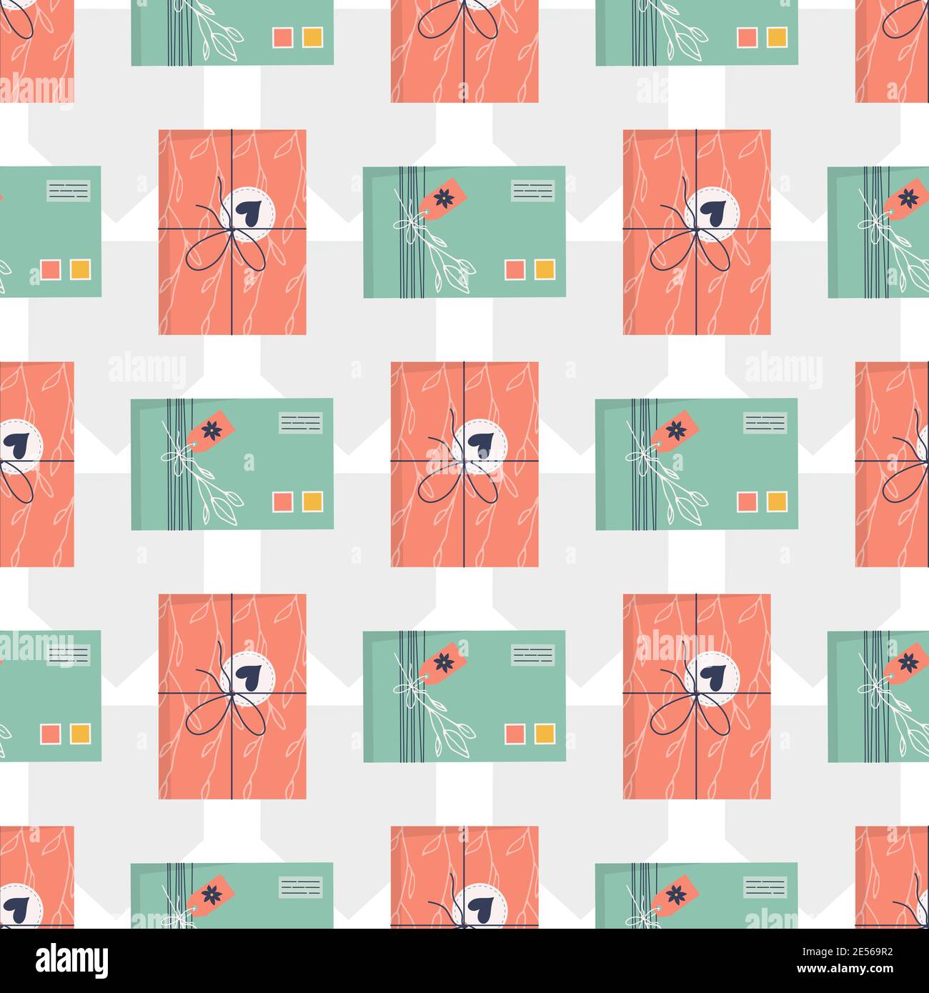 Postage stamps craft Stock Vector Images - Alamy