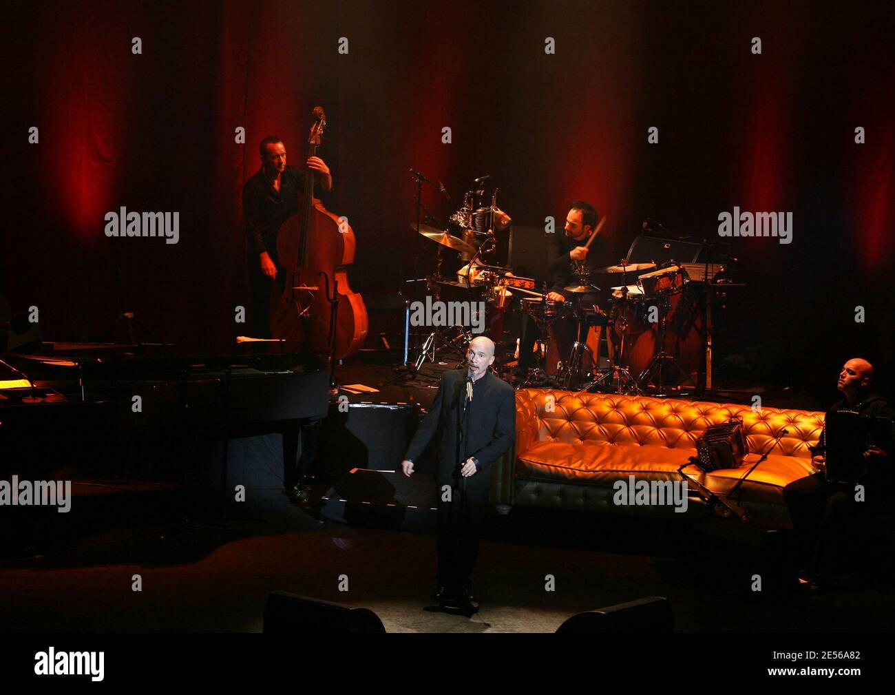 French Singer 'Florent Pagny chante Jacques Brel' performs live at ...