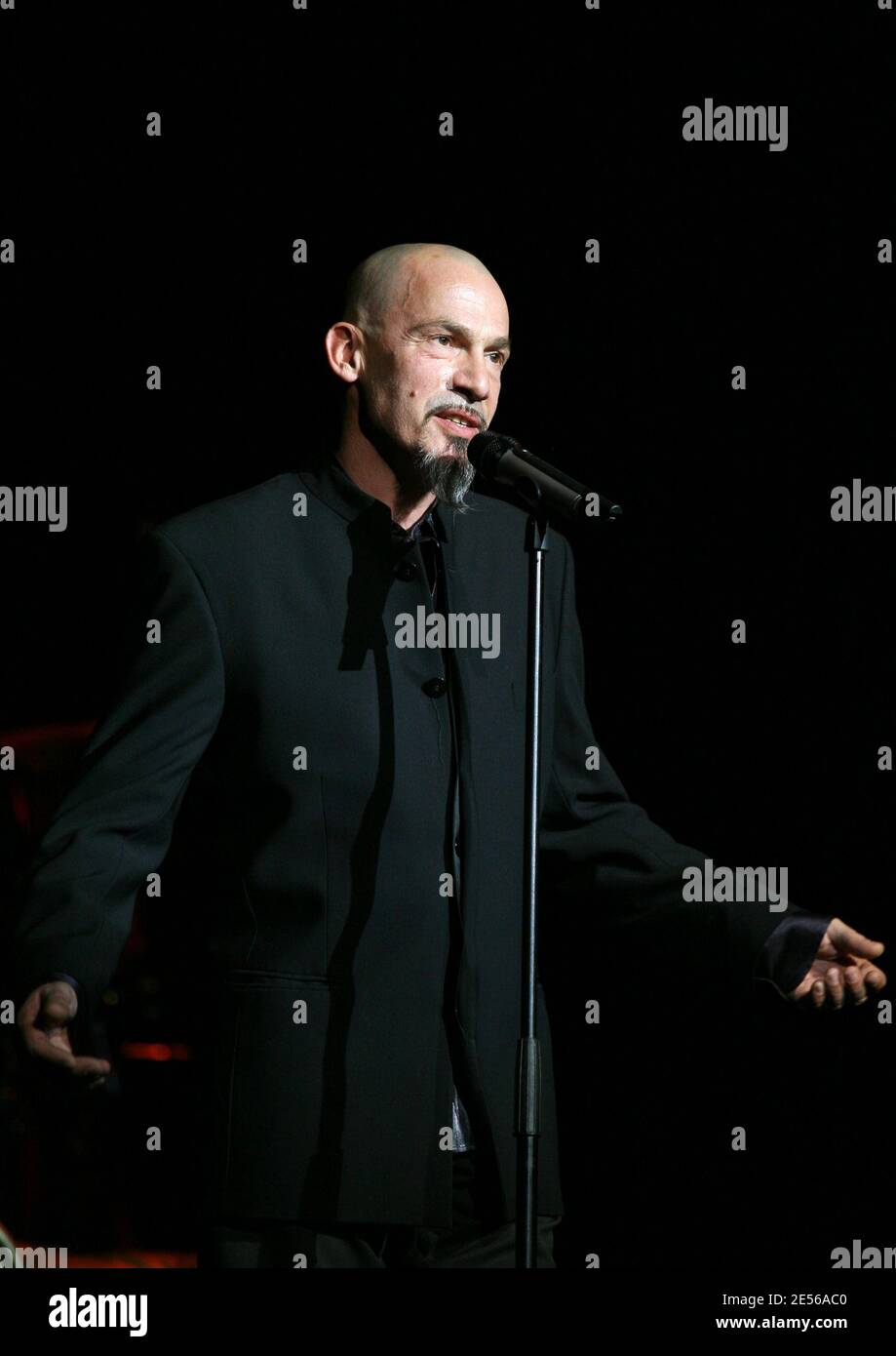 French Singer 'Florent Pagny chante Jacques Brel' performs live at ...
