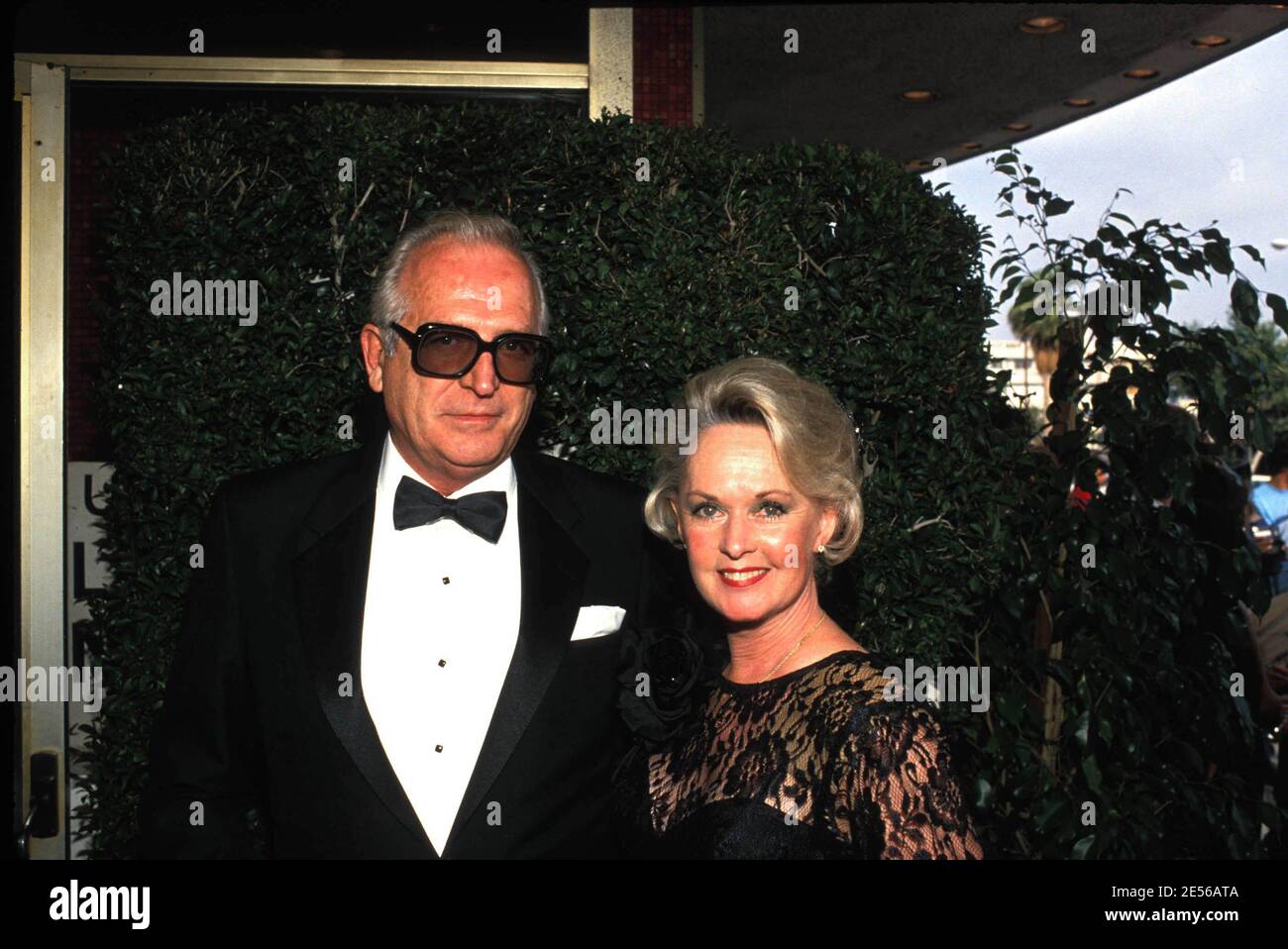 Tippi Hedren And Husband 1988 Credit: Ralph Dominguez/MediaPunch Stock ...
