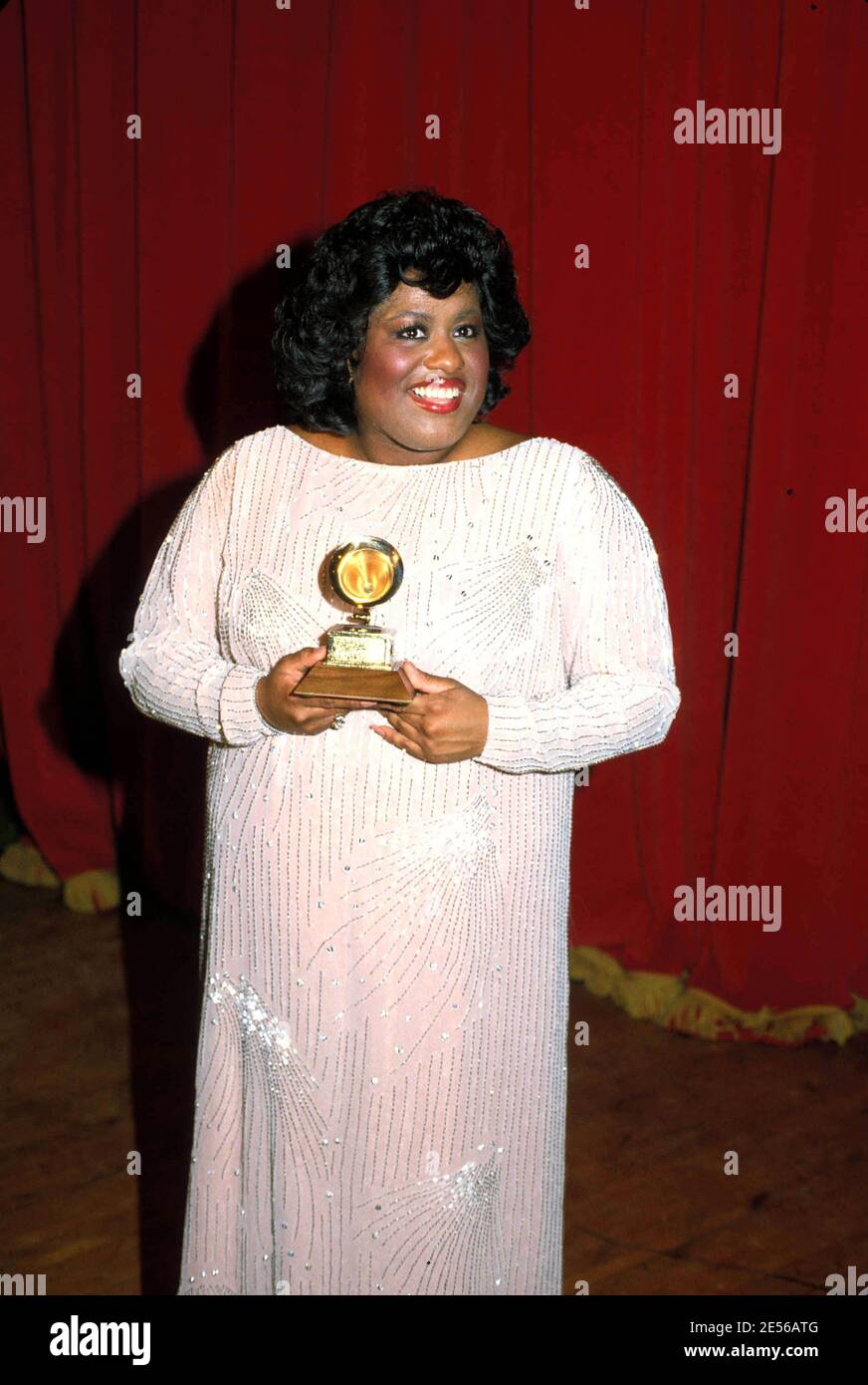 Jennifer Holliday at the 25th Annual Grammy Awards on February 23, 1983 ...