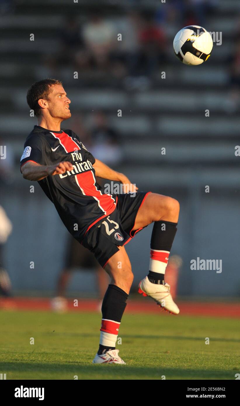 PSG's Jerome Rothen competes during Friendly Soccer match Paris Saint ...