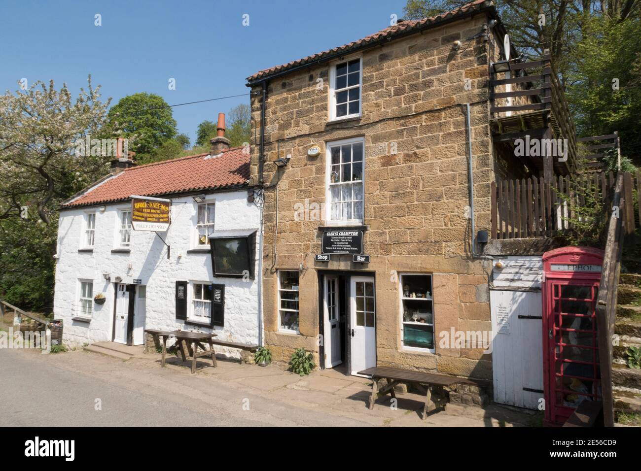 Birch hall inn beck hole hi-res stock photography and images - Alamy