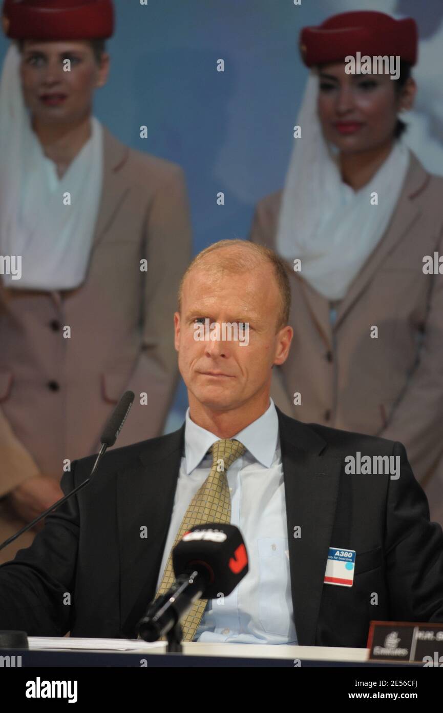 Airbus CEO Tom Enders seen during the handing over ceremony of the ...
