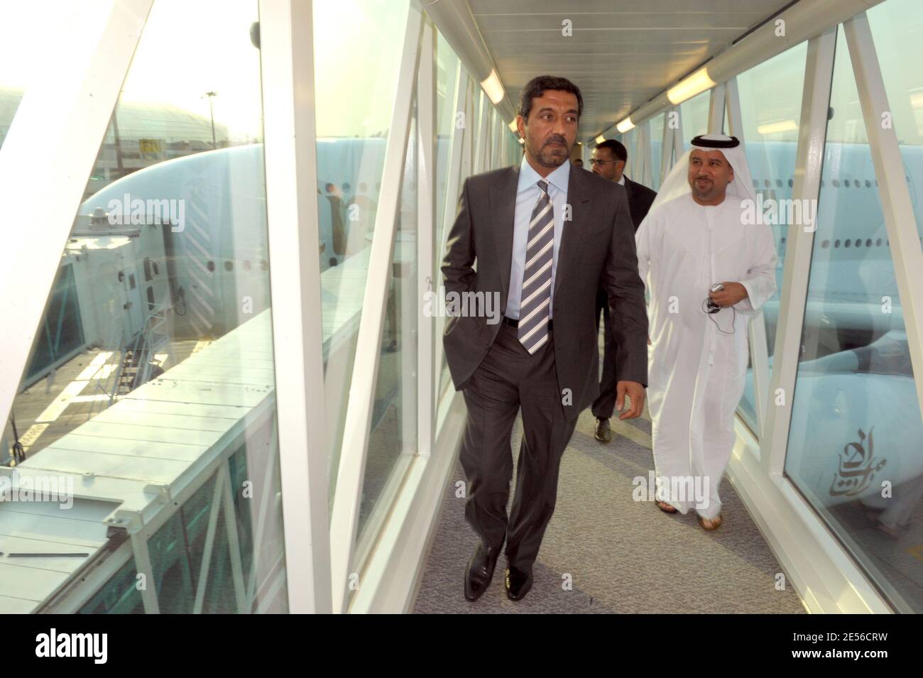 Emirates Airlines Chairman and CEO Sheikh Ahmed Bin Saeed Al Maktoum ...