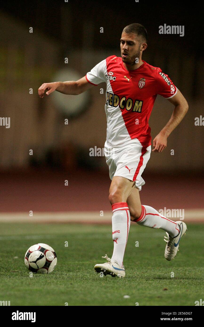 Monaco's Jeremy Menez during the Friendly soccer match, Monaco vs AS ...