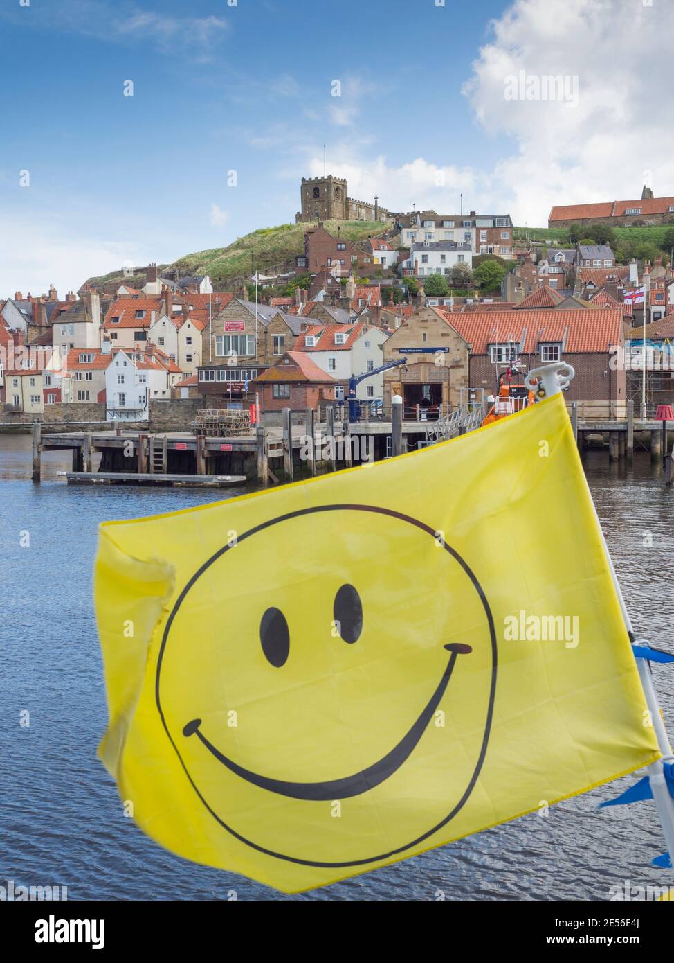 Smiley face flag hi-res stock photography and images - Alamy