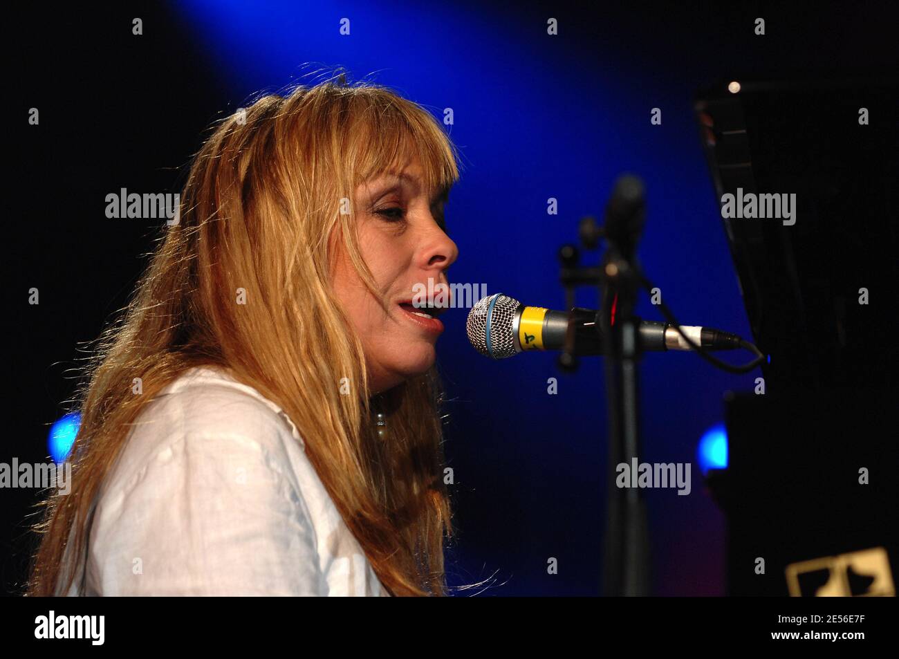 Ricky Lee Jones performs during the Montreux Jazz Festival, in Montreux ...