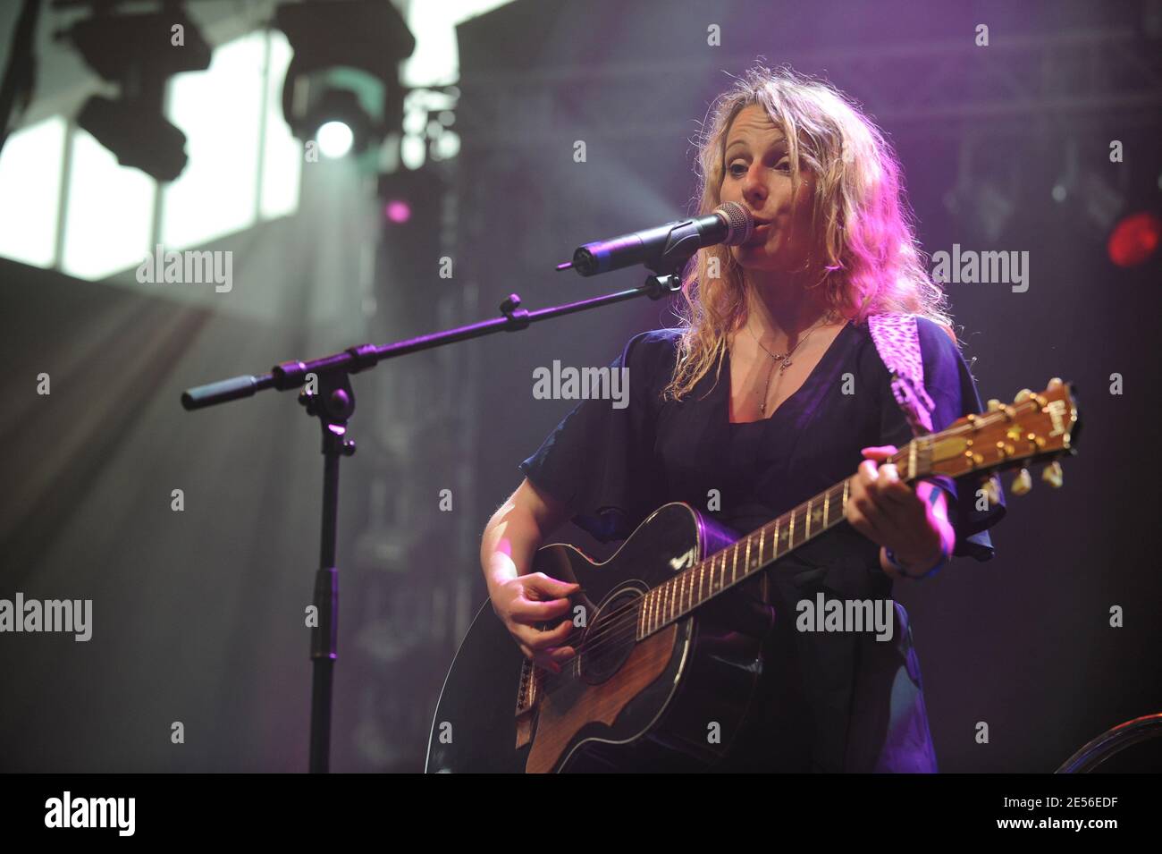Maidi Roth performs during 'La Fete de l'Espoir', in Geneva ...