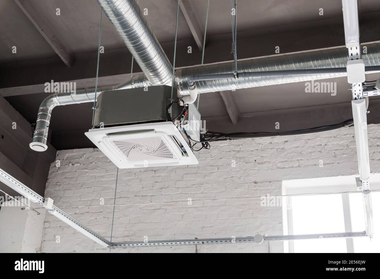Ceiling mounted cassette type air conditioner Stock Photo - Alamy Ceiling mounted cassette type air conditioner Stock Photo - Alamy