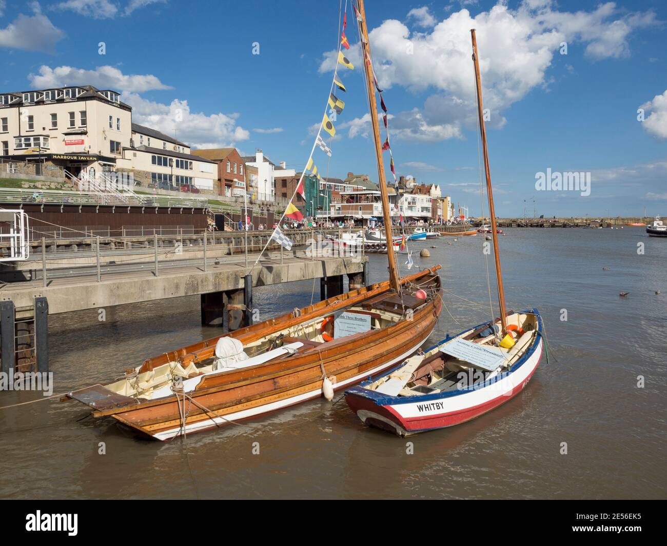 Yorkshire coble boat hi-res stock photography and images - Alamy