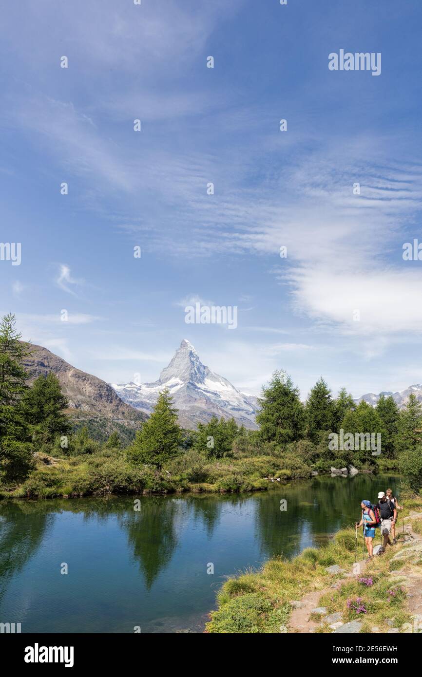 Grindjisee mountain lake hi-res stock photography and images - Alamy