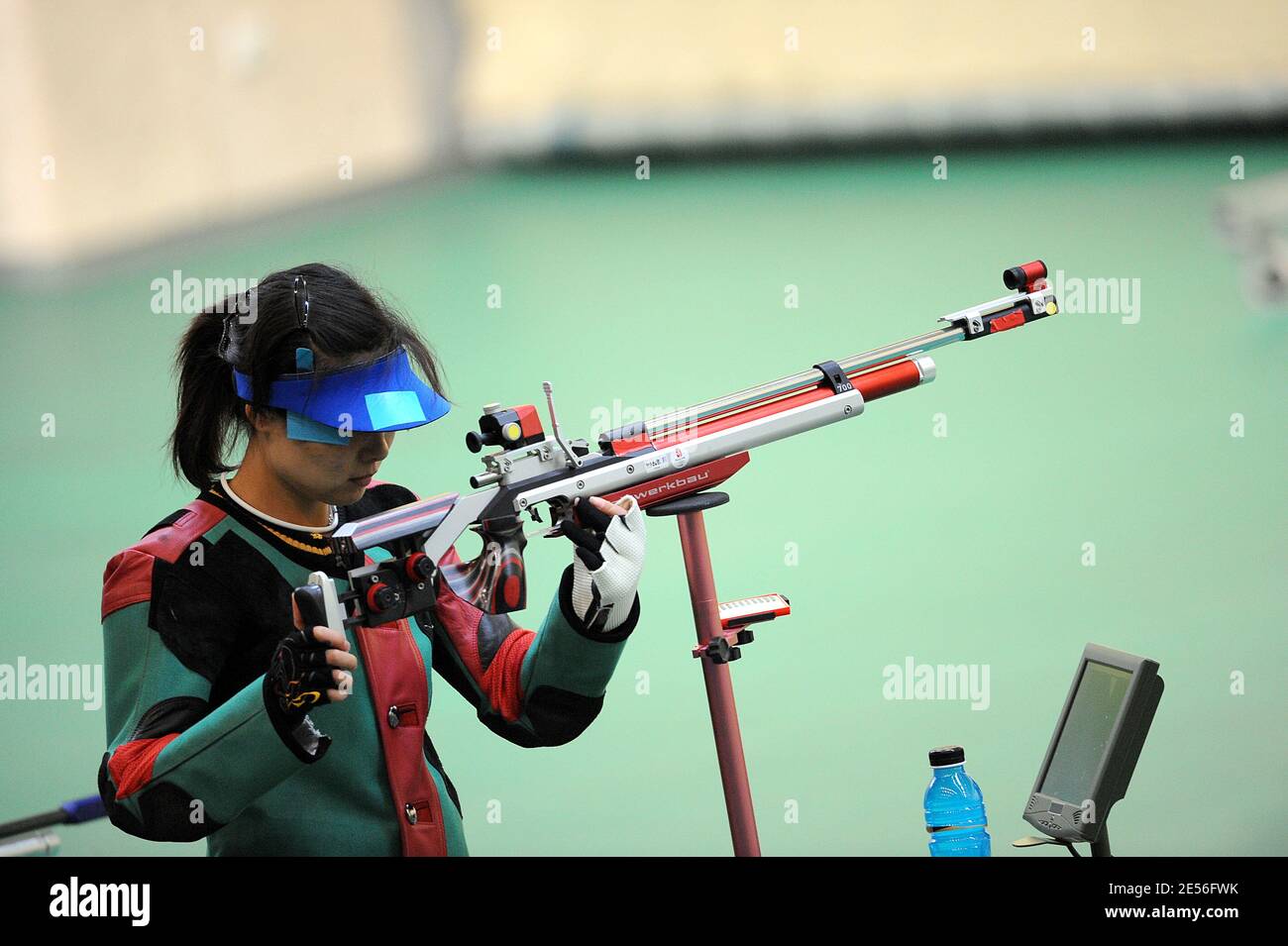 during the women's 10m Air Rifle Qualification of the XXIX Olympic ...