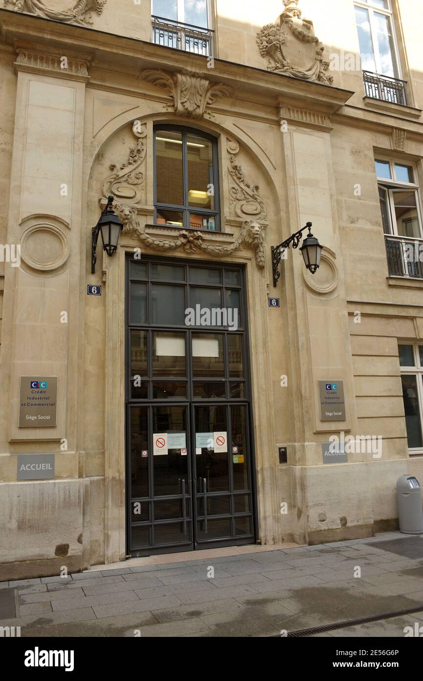 CIC headquarter in Paris, France on August 05, 2008. Photo by Giancarlo ...