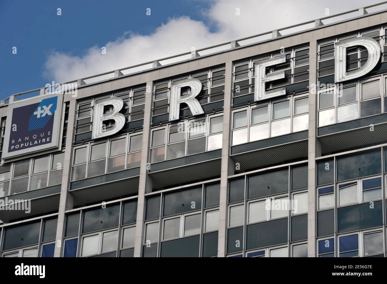 BRED Banque Polulaire headquarter in Paris, France on August 05, 2008 ...