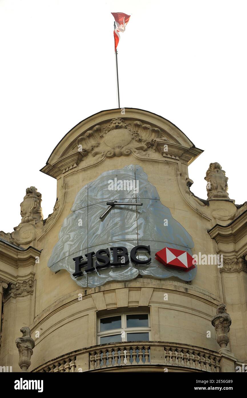 HSBC's headquarter in Paris, France on August 05, 2008. Photo by ...